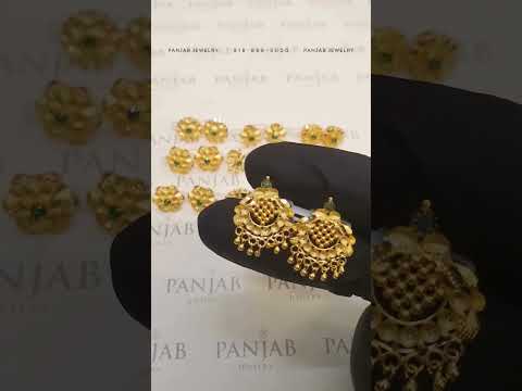 Gold Jhumkas at Best Price in India