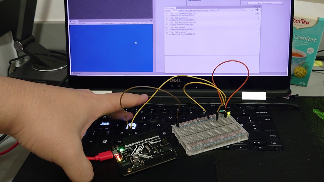 Serial Communication between Unity and Arduino