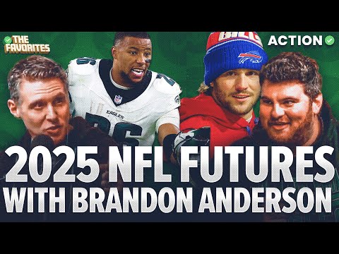 2025 NFL Future Betting With NFL Analyst Brandon Anderson! | The Favorites LIVE