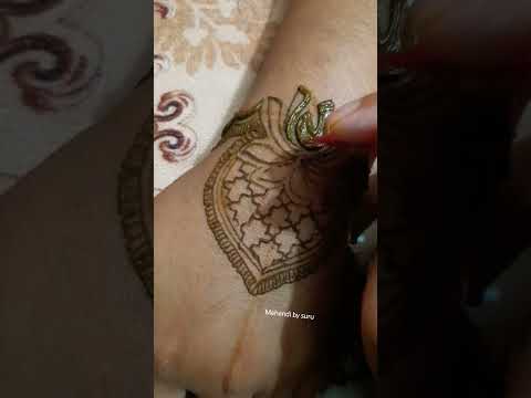 semi bridal henna🌿🌿🌿#henna #mehndi #mehandi #art #artist #hennaart #shorts #vairalvideo #youtube