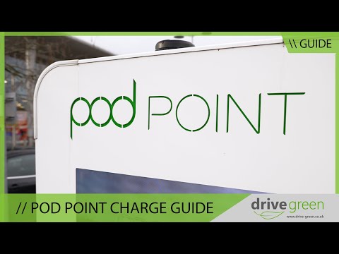 Charging your EV at a PodPoint Charge Station - EV Charging Guide