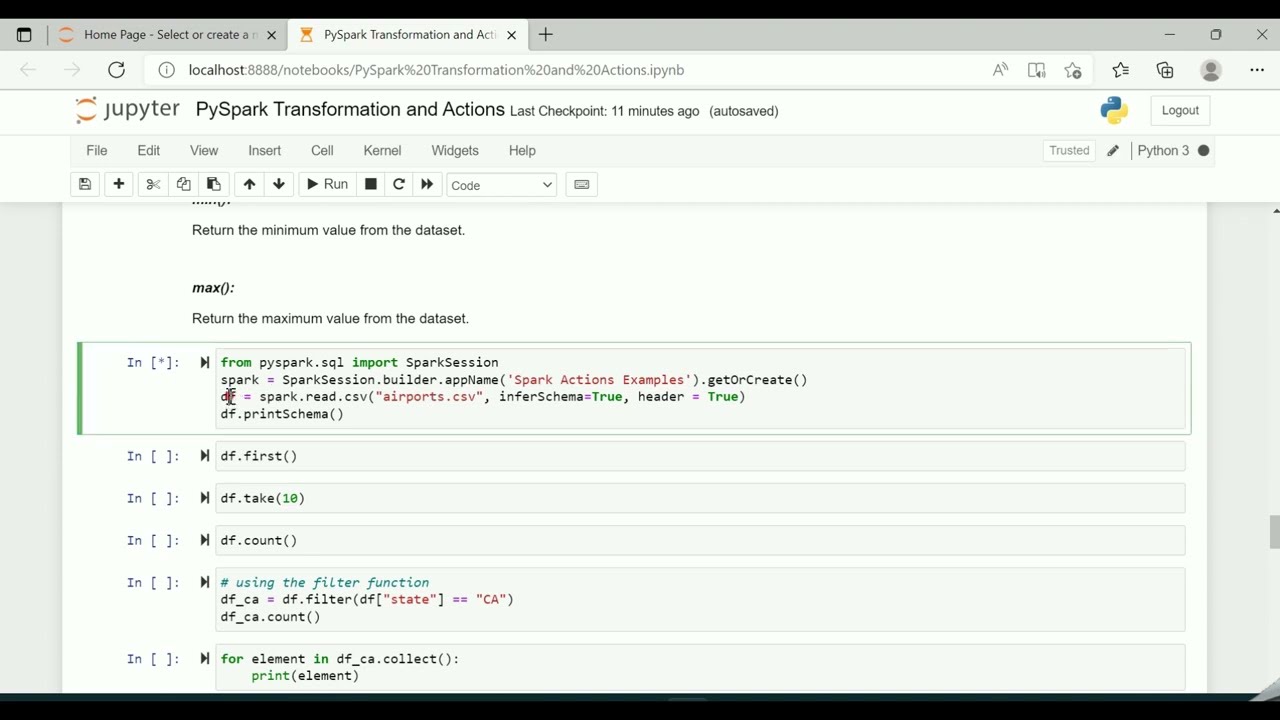 Part 4: PySpark Transformations - Repartition and Coalesce