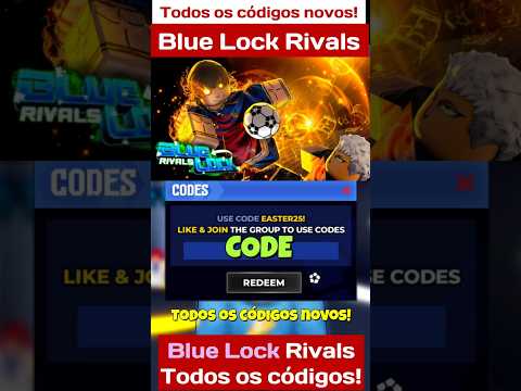 BACHIRA! Novos c贸digos Blue Lock Rivals - c贸digos Bloqueio Azul Rivais! Todos os c贸digos funcionais!