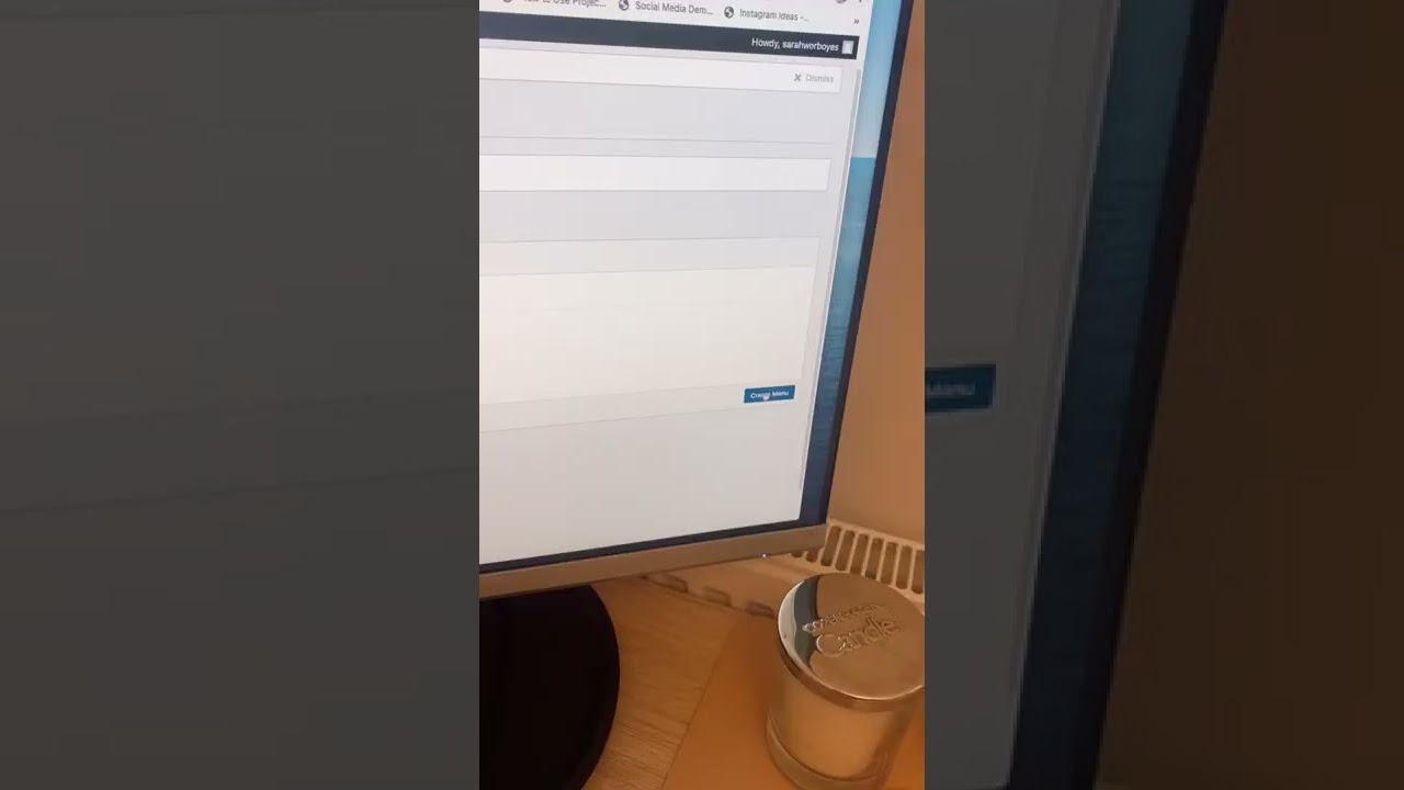 How to make changes to your WordPress menu