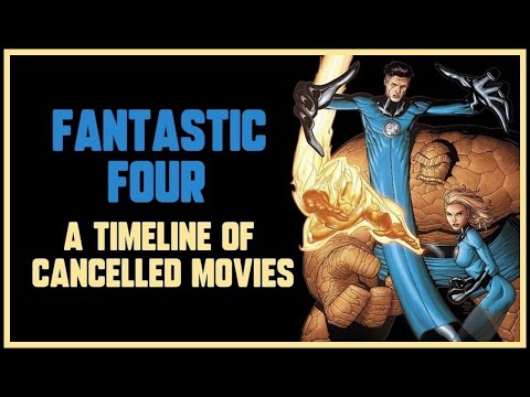 THE FANTASTIC FOUR - A Complete Timeline of Unmade Movies