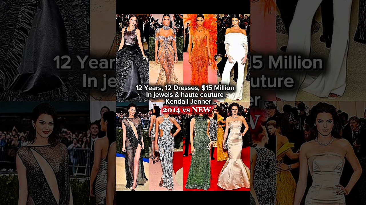 🧡Kendall Jenner: 12 Years of Met Gala Evolution (2014-2026) #kendalljenner #metgala #viral #fashion
