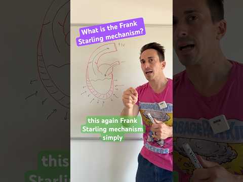 What is the Frank-Starling Mechanism? #medschool #heart #medicine #physiology