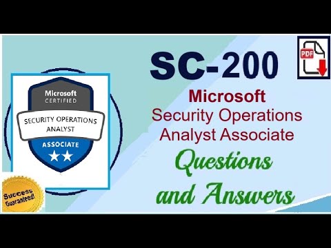 Download PDF :Microsoft SC-200 :Security Operations Analyst Associate: Questions & Answers - Part#1