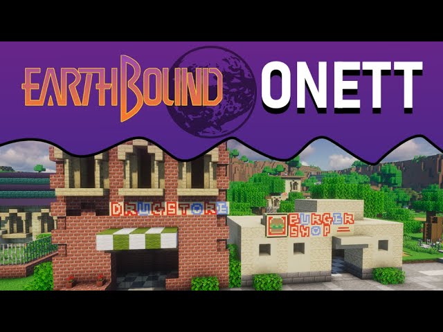 Earthbound / MOTHER 2: Onett & More Minecraft Map