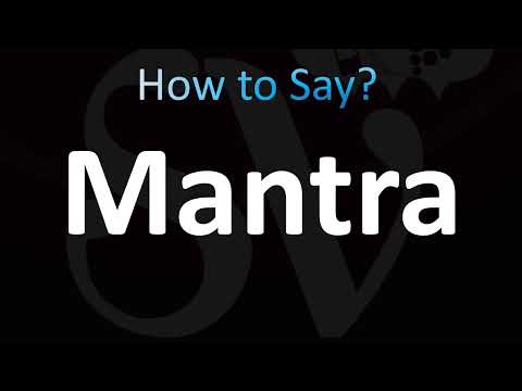 How to Pronounce Mantra (Correctly!)