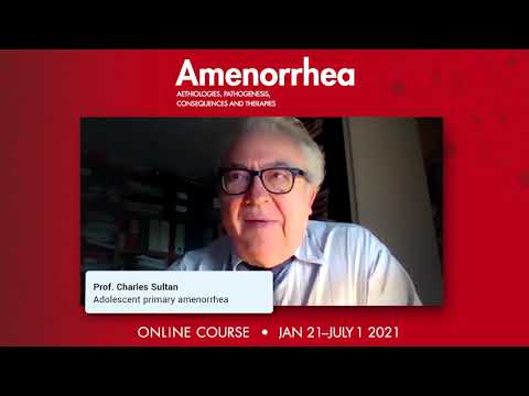 Prof. Charles Sultan - Adolescent primary amenorrhea