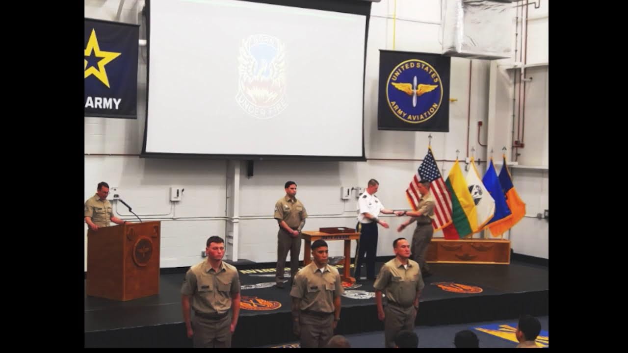 128th AVN BDE Fort Eustis 15T Graduation