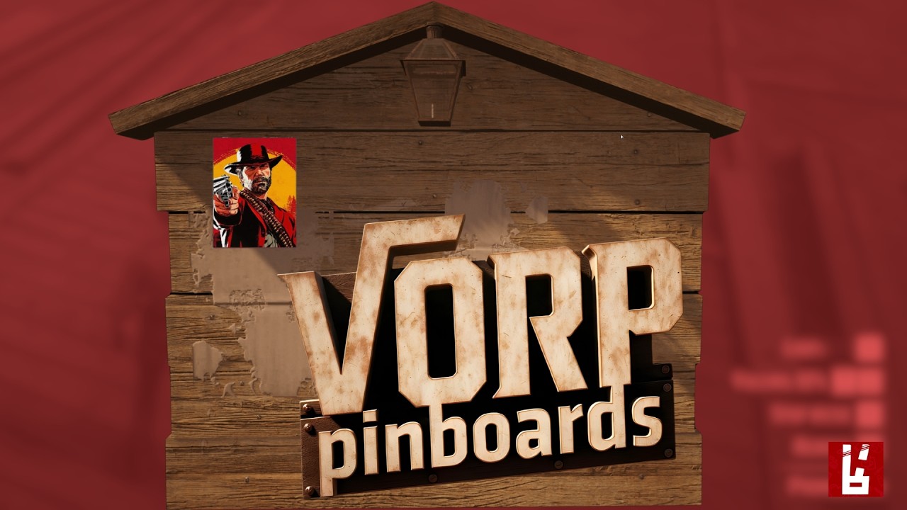 RedM VORP Bulletin Board Script | Interactive Notes & Bounties