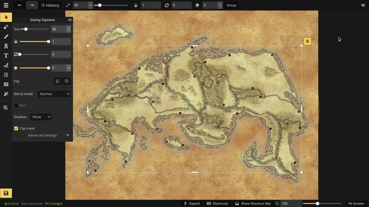 Inkarnate Parchment World Map Tutorial (Part 2)