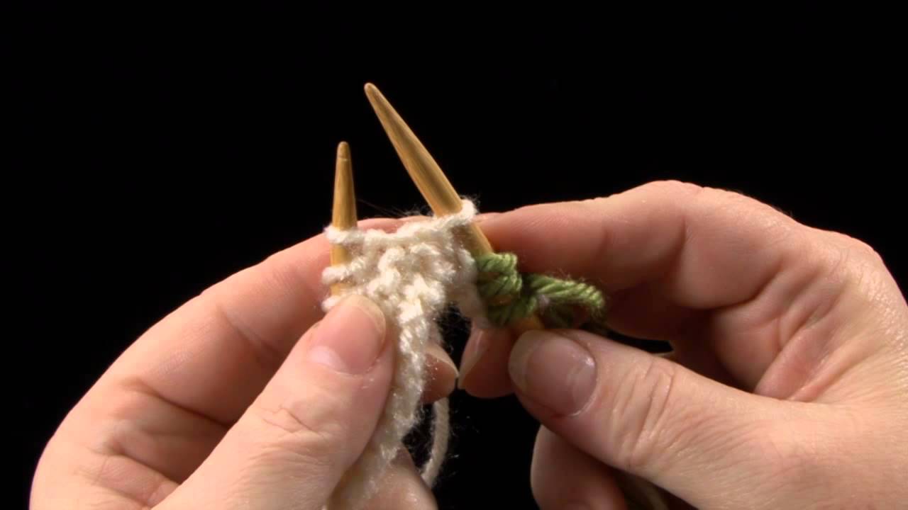 How to Knit: Slip Stitch -- an Annie's Knitting Tutorial
