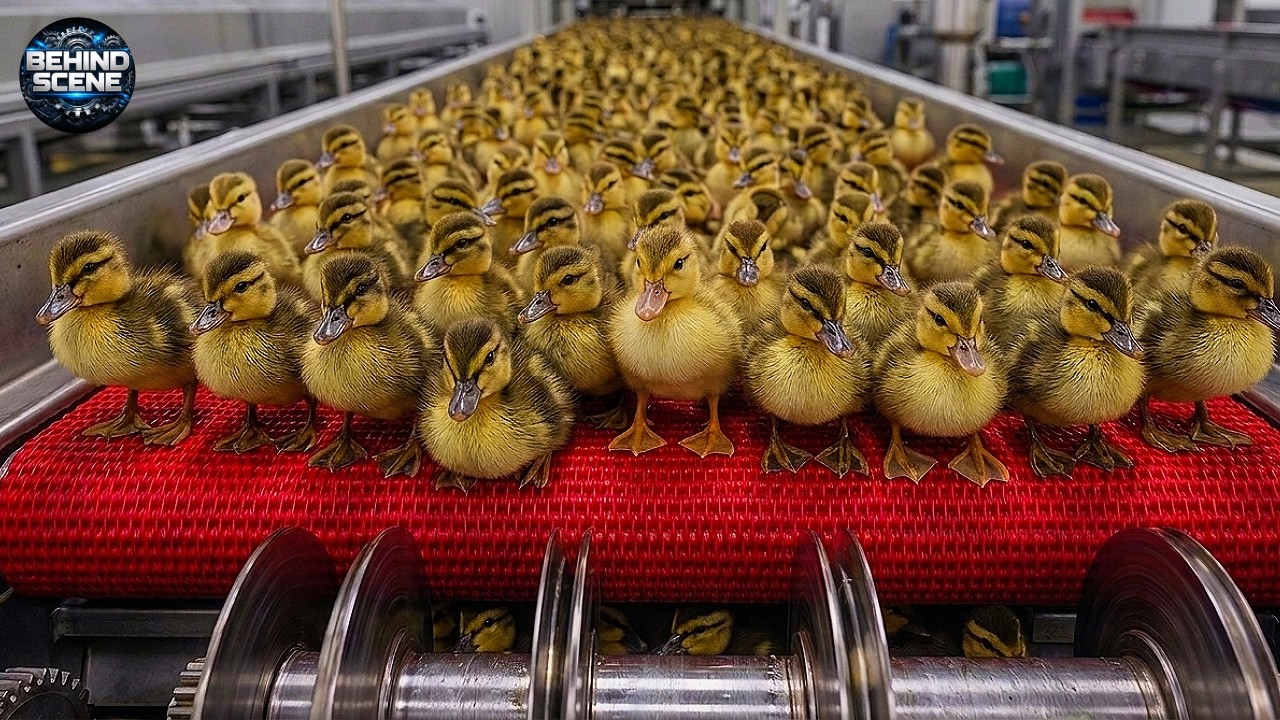 Inside the Massive Duck Factory Secret Incubation & Rapid Broiler