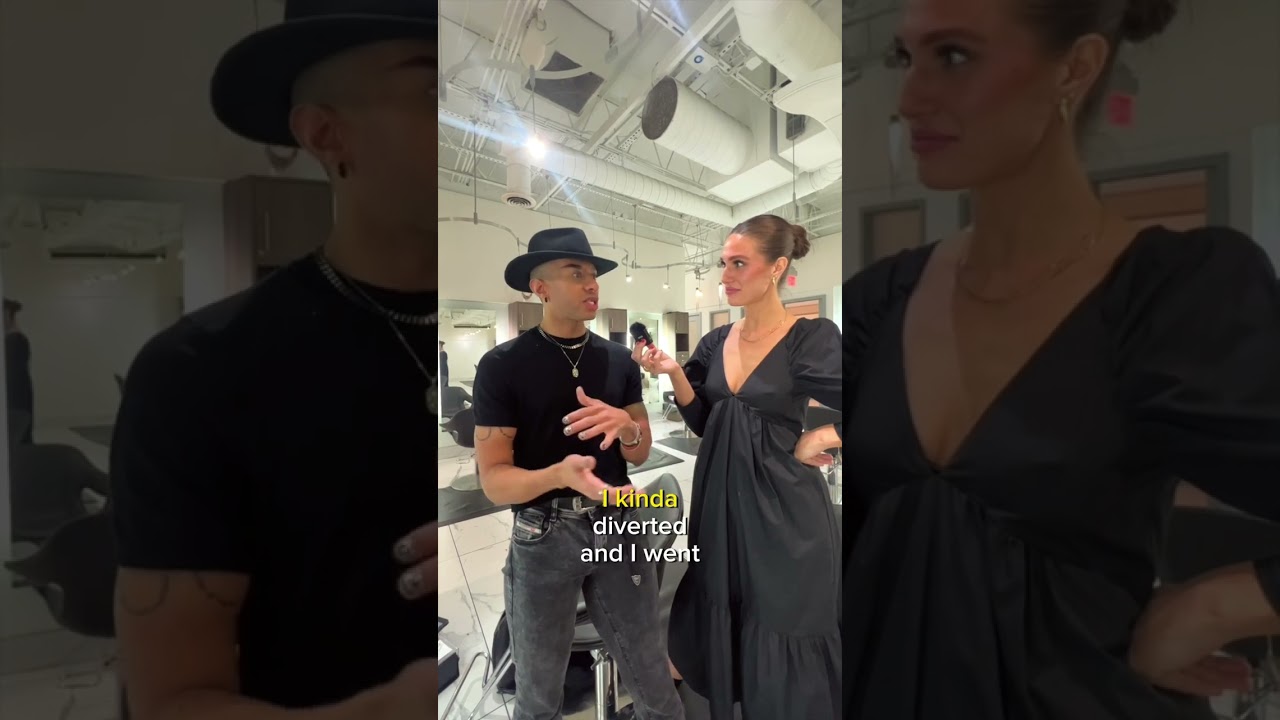 Fashion Stylist Turned Hair Stylist #shorts