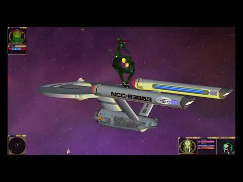 Star Trek Bridge Commander | U.S.S. Concours vs. Romulan XDN Aen'Stelam