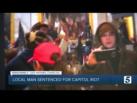 Tennessee man gets probation after claiming he was brainwashed into storming US Capitol
