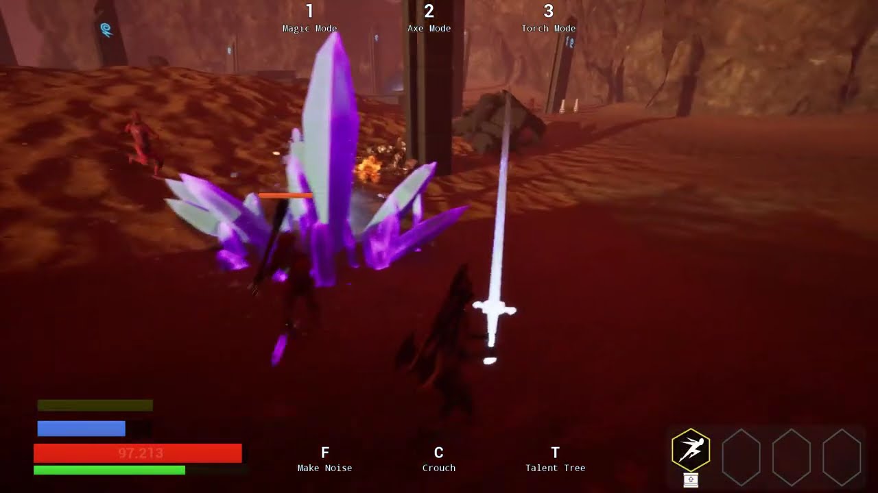 Unreal Engine 5 Ice Sword