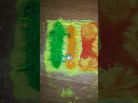 Sri Lanka flag color mix 🇱🇰🇱🇰💚💛🧡❤️