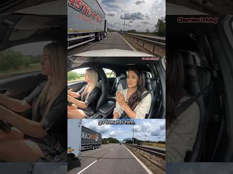 How to overtake a LORRY on the MOTORWAY #driving #lesson #motorway #lorry #howto #overtake #london