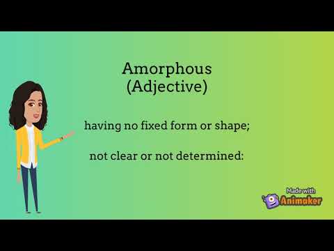 #amorphous | Amorphous meaning | GRE | GregMat group 01 (word 02) | শব্দ The word