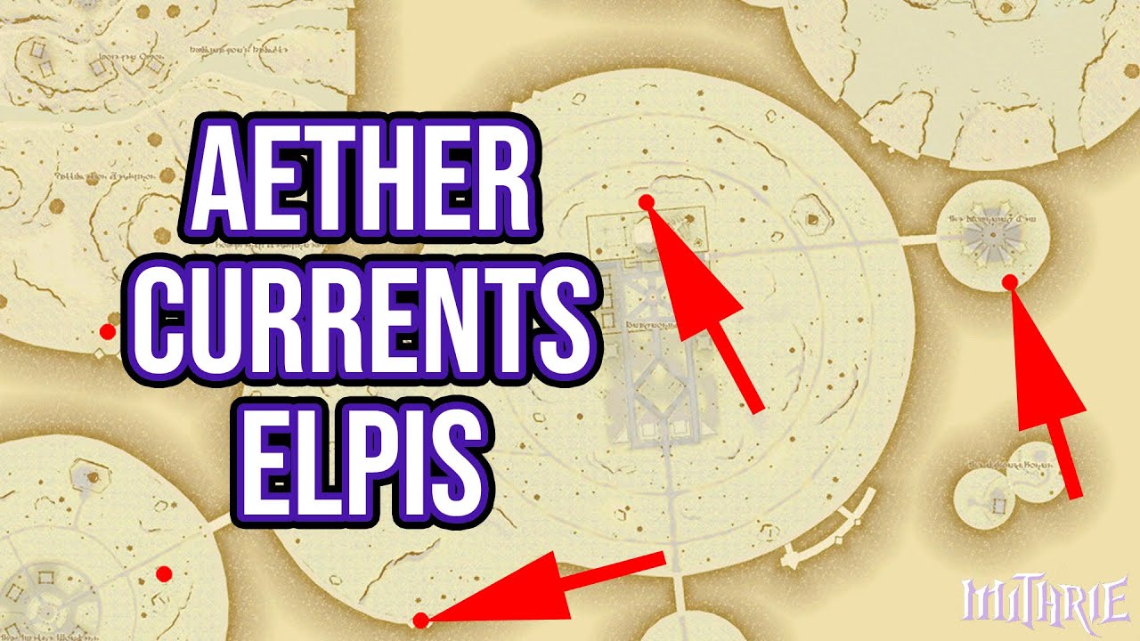 FFXIV Aether Currents Elpis Locations Guide - Mithrie