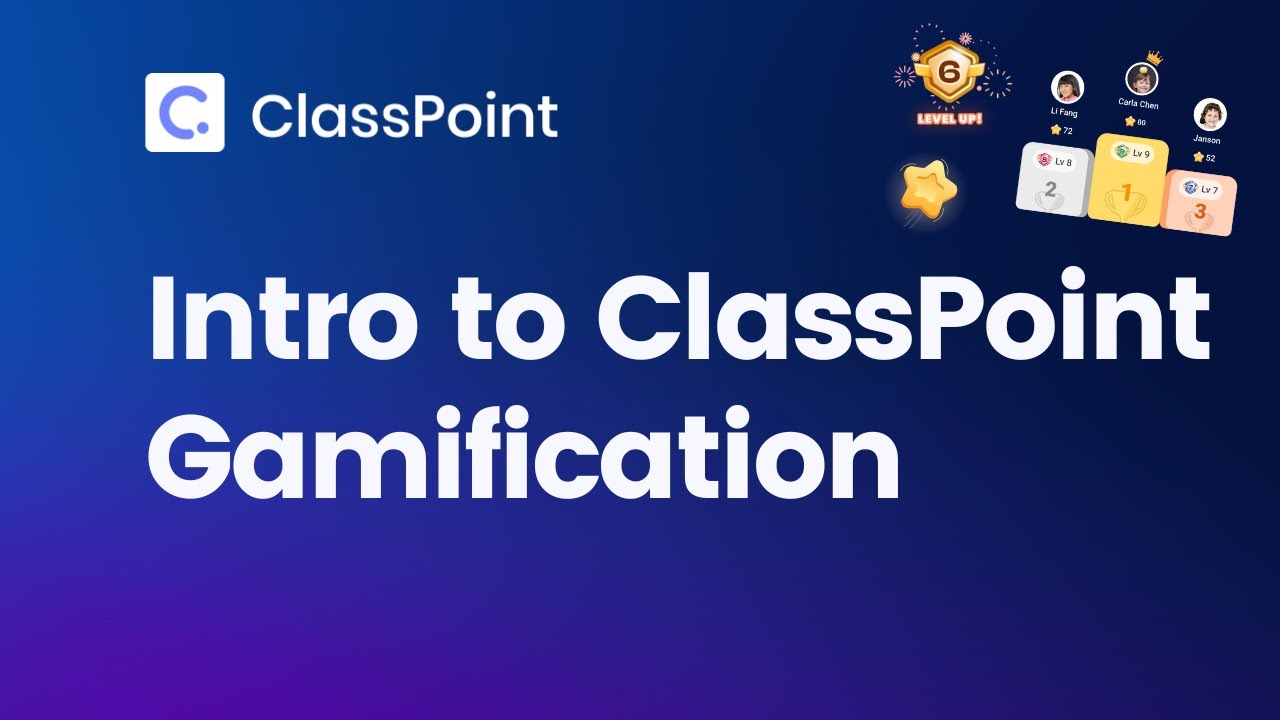 Intro to ClassPoint Gamification in PowerPoint