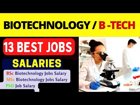 Biotechnology jobs : Bsc biotechnology jobs I Msc Biotechnology jobs I Biotechnologist Salary