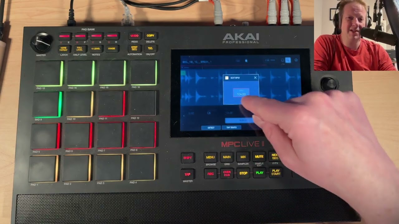 MPC Live - Setting BPM for a Sample