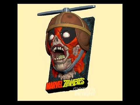 STL file Marvel Zombies Headpool 🧸 ・3D print model to download・Cults