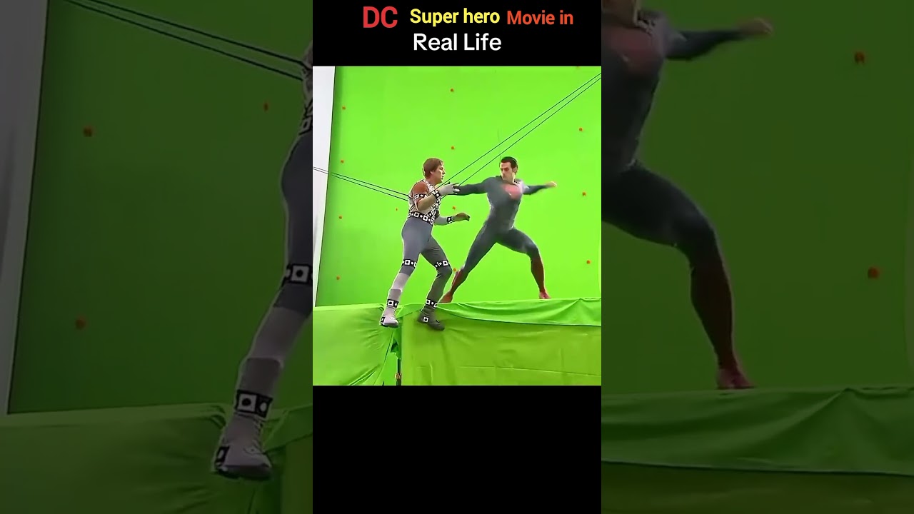 Superman 🦸 Behind the Scenes You Didn’t Know! | #Shorts #movie #dc #superheroes #marveluniverse