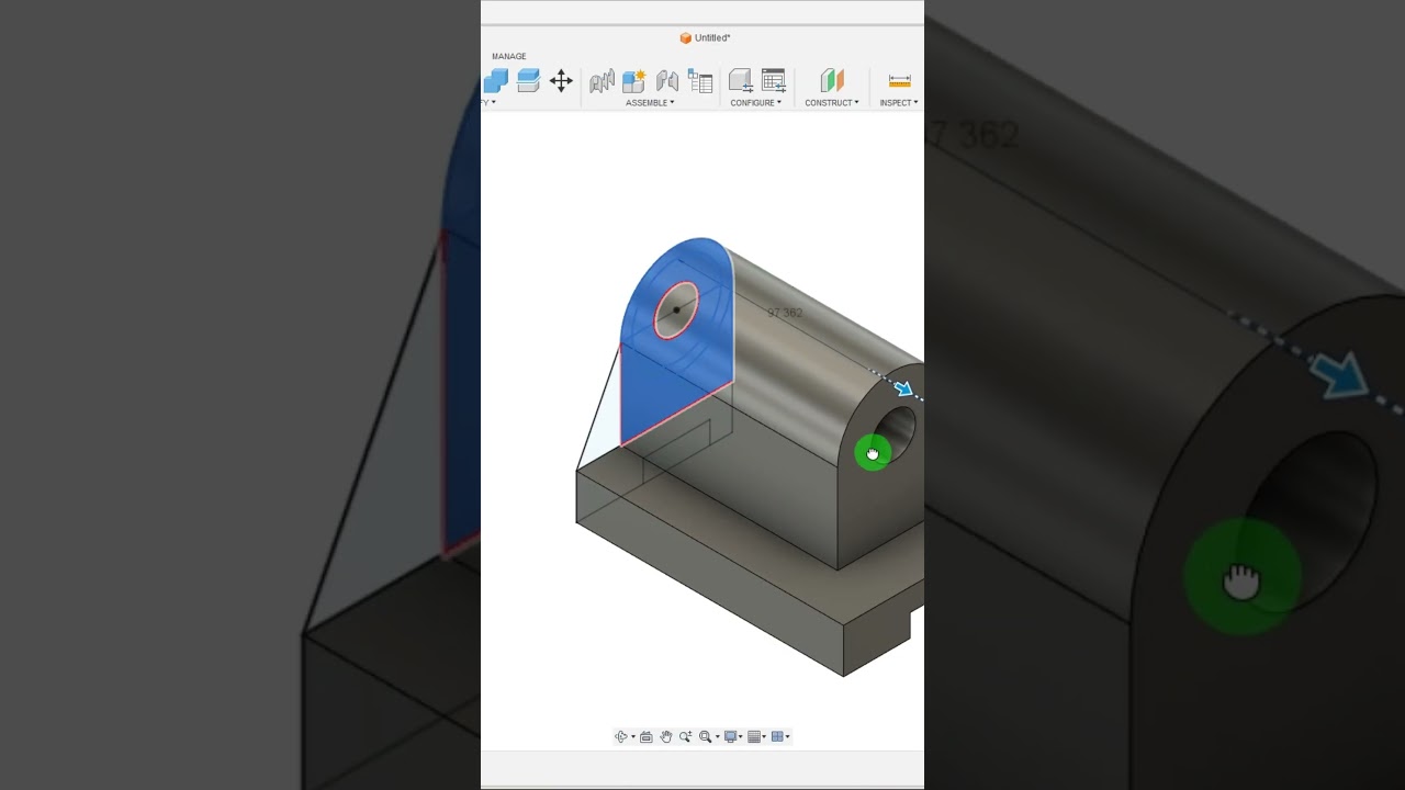 Fusion360 Part Modeling Tutorial-192. #design #3dmodeling #modelingtutorial #engineering#fusion360