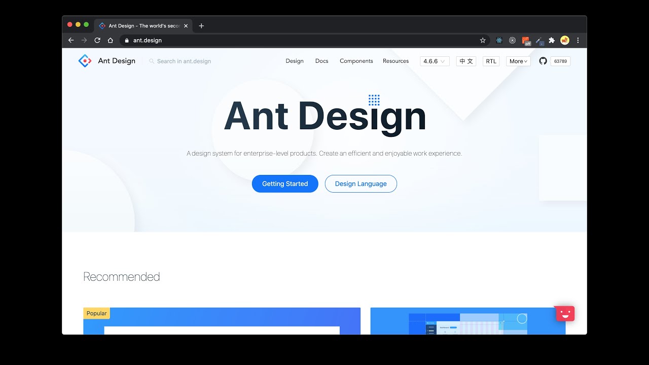 Getting started with Ant.Design | Umi.JS | Admin panel | Part 1