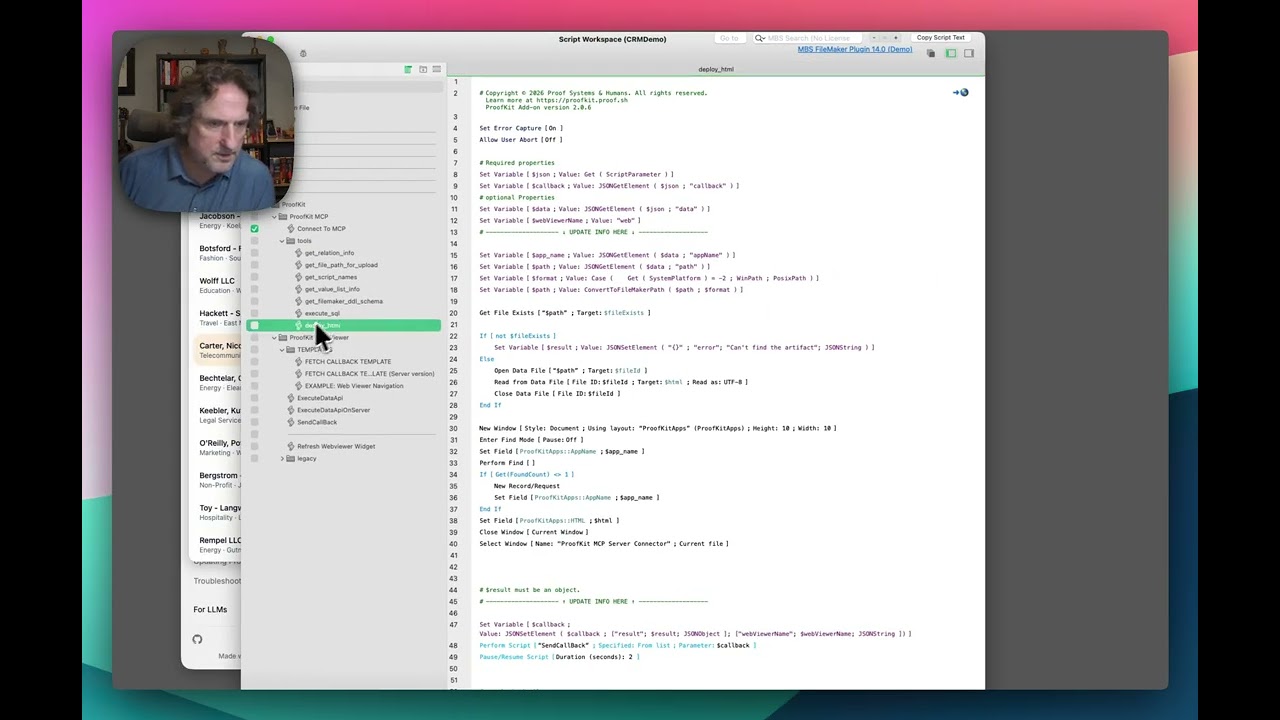 ProofKit: Deploy to FileMaker