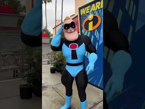 Mr. Incredible at Pixar Fest 2024