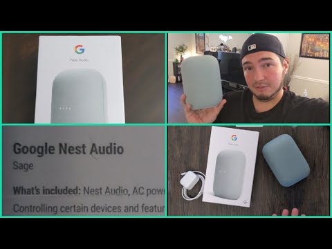 Google Nest Audio Unboxing - Sage "Green" Color