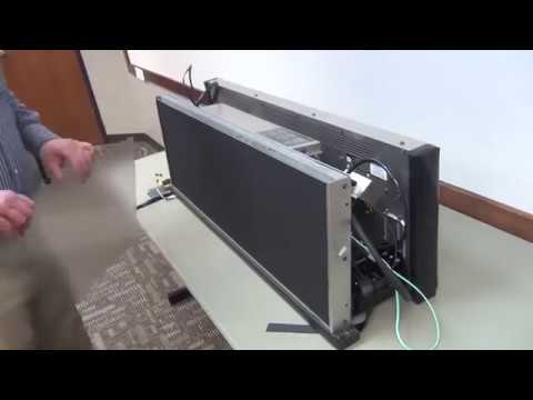SDN Series Stanchion Display Module Removal and Installation