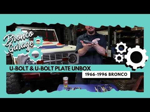 U-Bolt & U-Bolt Plate Unbox | 1966-1996 Bronco