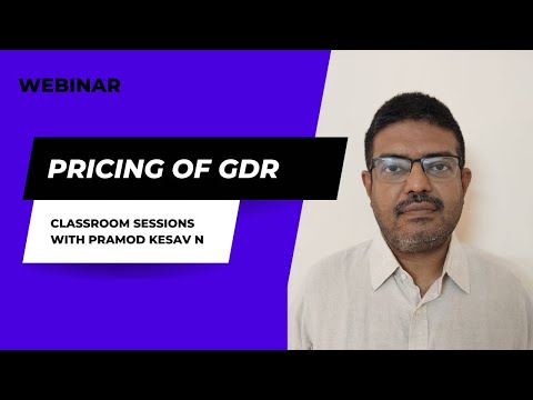 Pricing of GDR