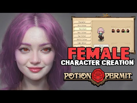 Steam Community :: Video :: Potion Permit female character creation
