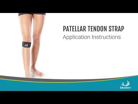 Patellar Tendon Strap Application Instructions