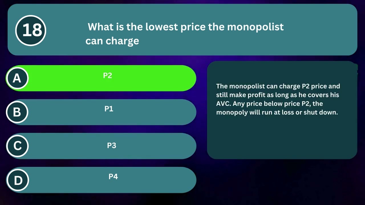 Economics 2023 Past Question JAMB (QUIZ)