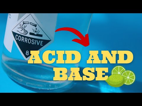 Do you know what is an acid and base? | Chemistry | Education