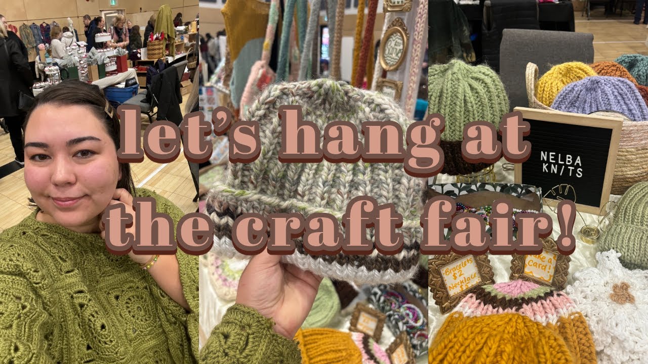 lets hang at the craft fair - riverside church craft fair vlog nov '24