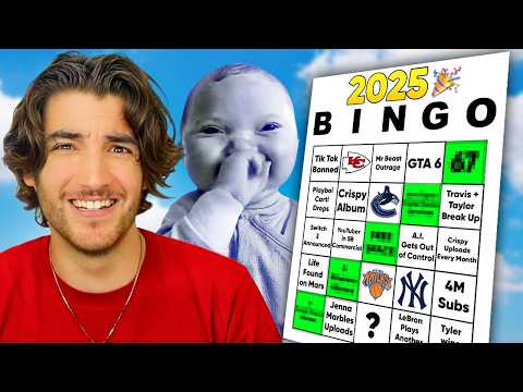 2025 Bingo • YouTubeEZ