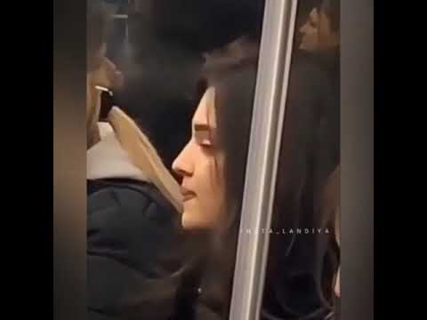 Subway train smiling Girl Meme Template