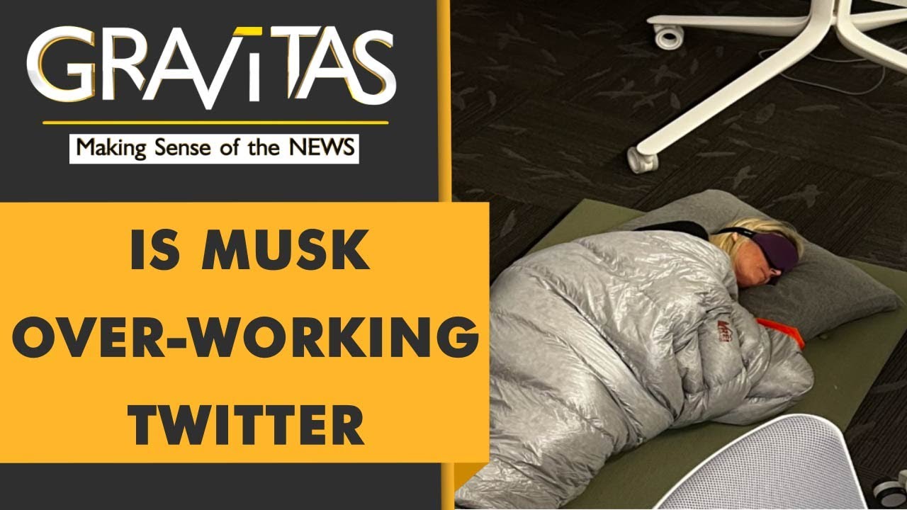 Gravitas: Photo of Twitter employee sleeping on office floor divides the internet