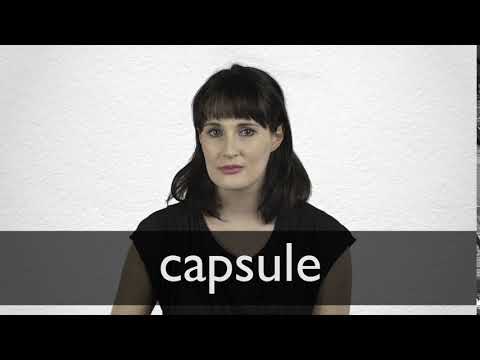 CAPSULE definition and meaning | Collins English Dictionary